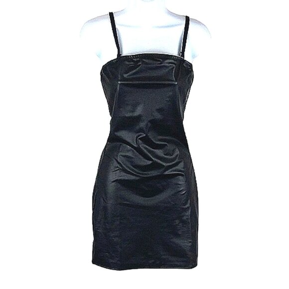 Spirit | Dresses | Spirit Faux Leather Dress | Poshmark